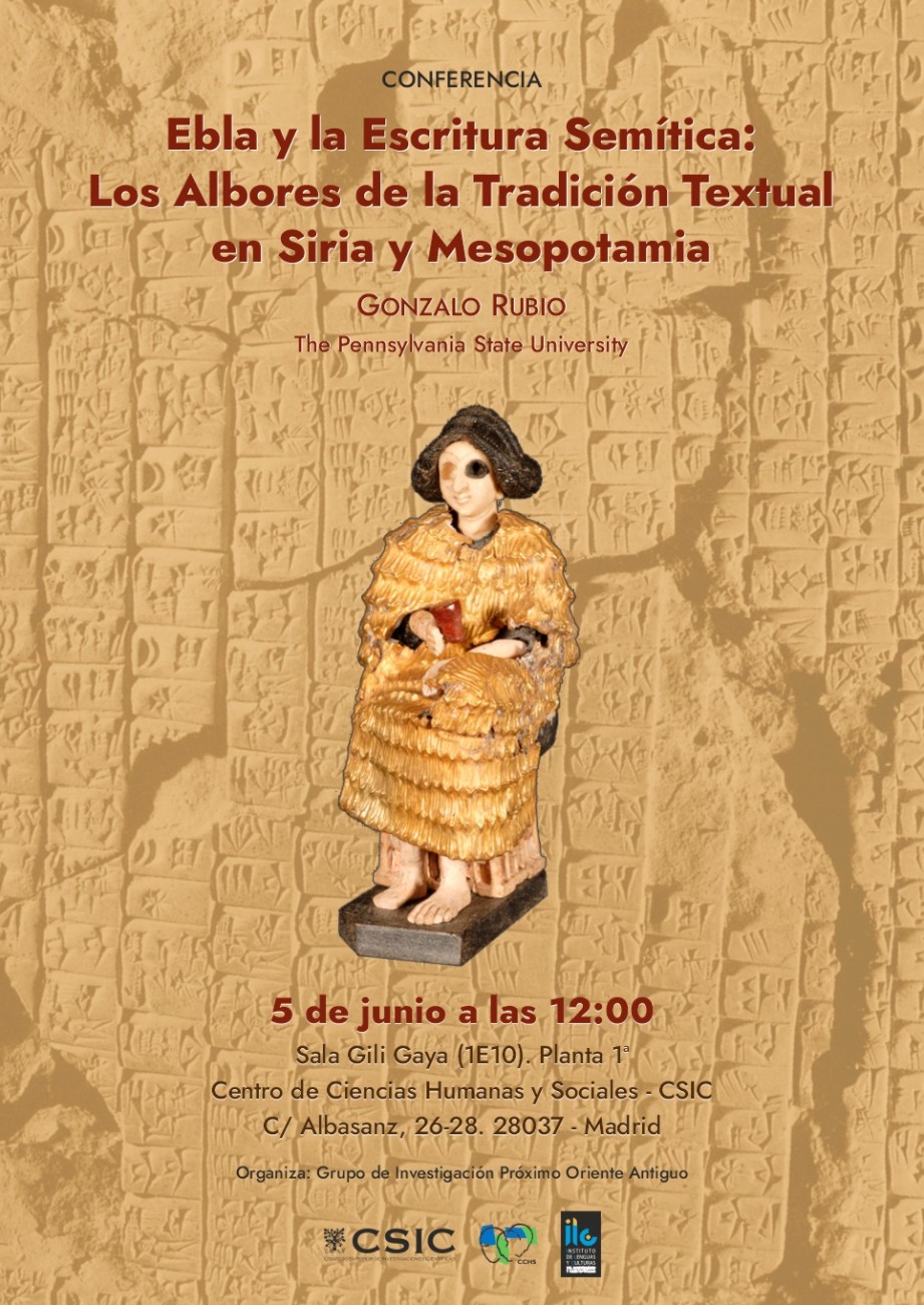 Conferencia: "Ebla y la Escritura Semítica: Los Albores de la Tradición ...
